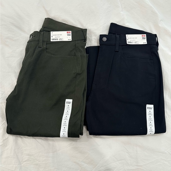 Uniqlo | Pants | Uniqlo Ultra Stretch Color Jeans 2 Pairs | Poshmark